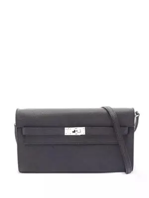 Hermès Kelly Long To Go Shoulder Bag - Black