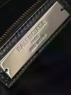 Balenciaga Leather Textured Tote Bag