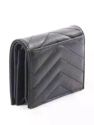 Saint Laurent 2020s Cassandre Leather Wallet