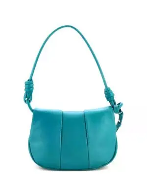 Loewe Paseo Leather Shoulder Bag - Blue