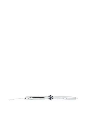 SELF-PORTRAIT Crystal-embellished Faux-pearl Necklace - Silver