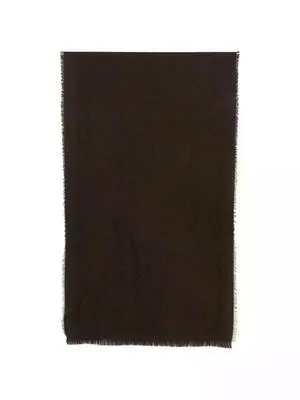 Tagliatore Logo-jacquard Fringed Scarf