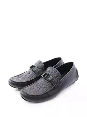 Dior 2020s Odeon Cd-buckle Loafers - Black