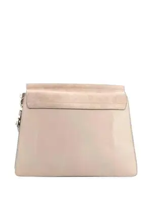Chloé Faye Leather And Suede Medium Shoulder Bag