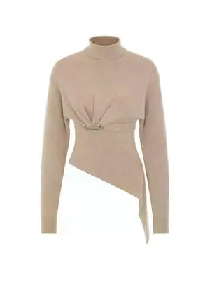 LANVIN Wool And Cashmere Sweater - Neutrals