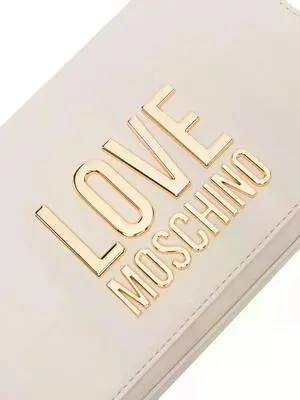 Moschino Logo Plaque Crossbody Bag