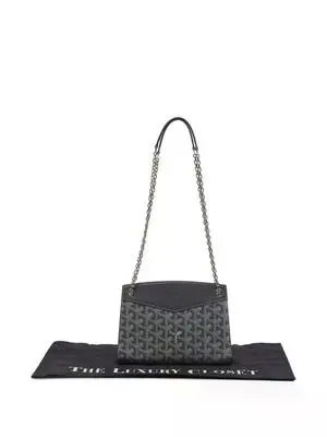 Goyard Rouette Structure Goyardine Crossbody Bag