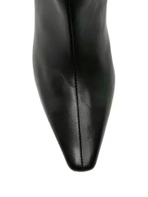 HALMANERA Leather Ankle Boots