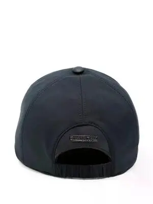 Stefano Ricci Leather-trimmed Logo Plaque Baseball Cap