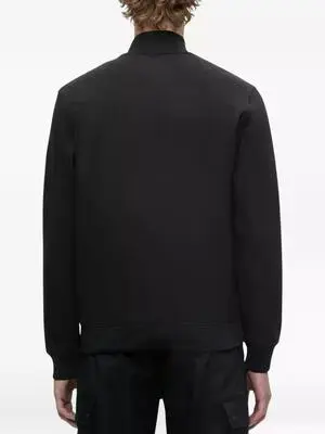 Karl Lagerfeld Logo-plaque Zip-up Sweatshirt