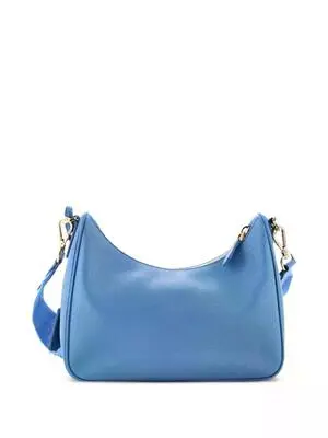 Prada Re-edition 2005 Saffiano Leather Shoulder Bag - Blue
