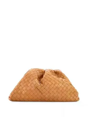 BOTTEGA VENETA The Pouch Intrecciato Nappa Teen Crossbody Bag