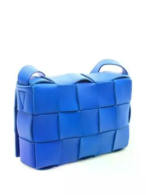 Bottega Veneta Cassette Shoulder Bag - Blue