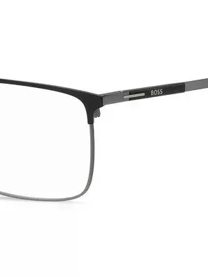 BOSS Rectangle Eyeglasses - Black