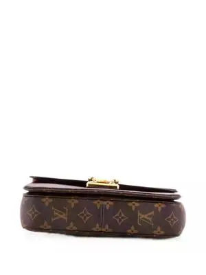 LOUIS VUITTON Marceau Handbag Monogram Canvas With Leather Shoulder Bag