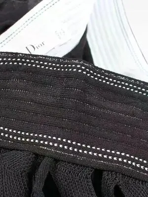 Dior 2010s Crochet-knit Mini Skirt