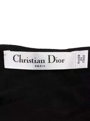 Dior 2010s Crochet-knit Mini Skirt