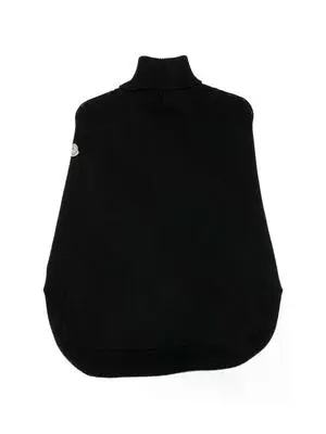 Moncler 2000s Roll-neck Logo-patch Sweater