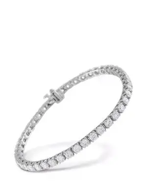 LB EXCLUSIVE 18k White Gold Diamond Tennis Bracelet - Silver