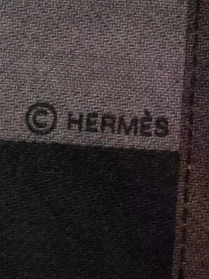Hermès 2020s Jeu De Piste Scarf - Grey