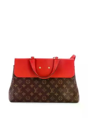 LOUIS VUITTON Venus Handbag Monogram Canvas And Leather Satchel