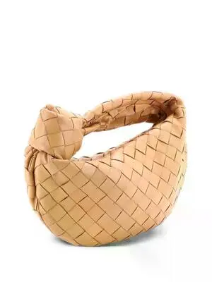 Bottega Veneta Bv Jodie Intrecciato Nappa Mini Hobo Bag - Neutrals