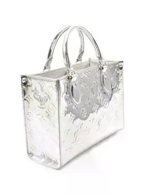 LOUIS VUITTON Monogram Miroir Tote Bag - Grey