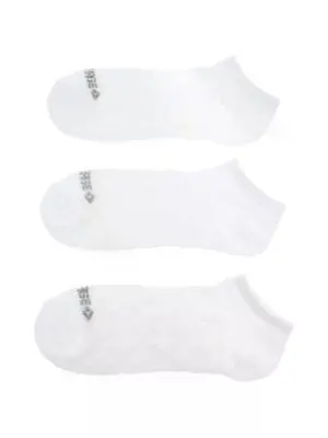 CONVERSE Logo-print No-show Socks - White