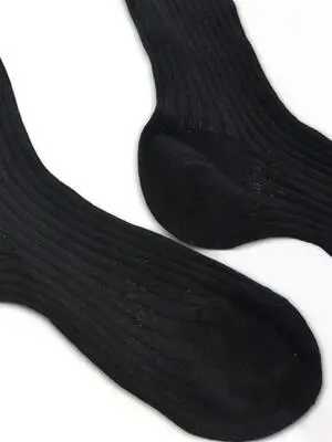 Maria La Rosa Ribbed-knit Socks