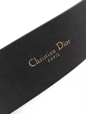 Dior 2010s D-buckle Leather Belt