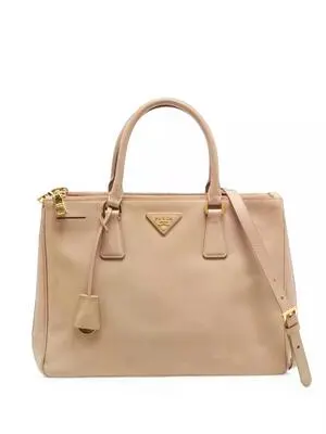 Prada Galleria Leather Tote Bag - Neutrals