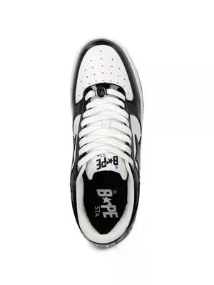A BATHING APE Sta Patent Leather Sneakers