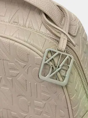 Armani Exchange Logo-embossed Backpack