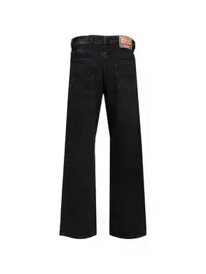 DIESEL® Relaxed Fit Low Waist Wide Leg Jeans