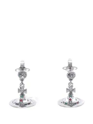 VIVIENNE WESTWOOD 2020s Petite Orb Earrings - Silver