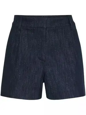 Brunello Cucinelli Denim Bermuda Shorts - Blue