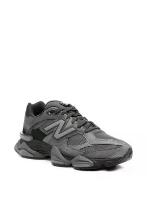 NEW BALANCE 9060 Panelled Mesh Sneakers - Grey