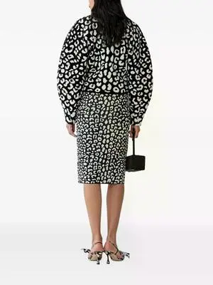 Carolina Herrera Leopard-patterned Sweater