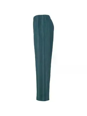 Issey Miyake Tailored Pleats Trousers - Blue