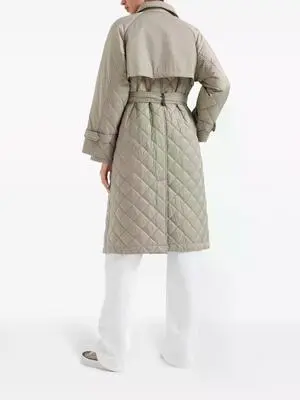 Brunello Cucinelli Quilted Trench Coat