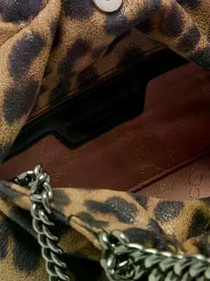 Stella McCartney Mini Falabella Leopard-print Tote Bag