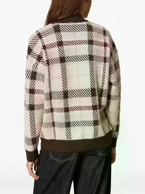 TWINSET Chequered Jacquard Jumper