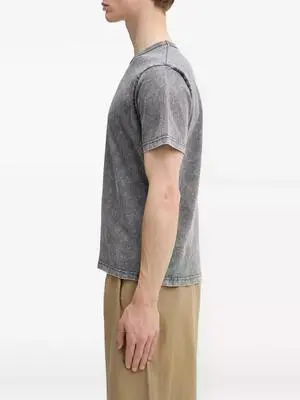 BEAMS Acid-wash T-shirt - Black