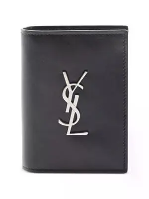Saint Laurent 2020s Cassandra Card Case - Black