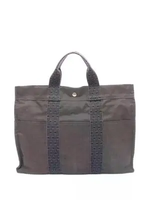 Hermès 2000s Mm Herline Yale Line Tote Bag - Brown