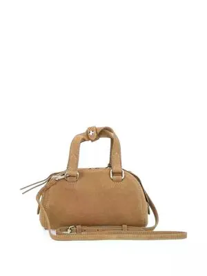 DIESEL® 1dr Dome Suede Small Bowling Bag