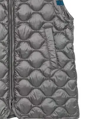 LUISA CERANO Quilted Hooded Gilet