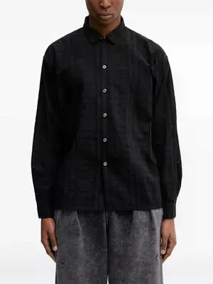 BEAMS Broderie-anglaise Long-sleeve Shirt