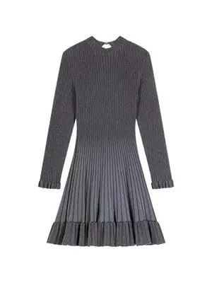 Maje Short Gradient Knit Dress