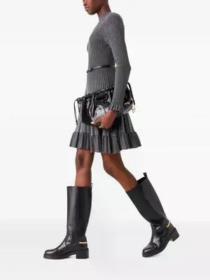 Maje Short Gradient Knit Dress